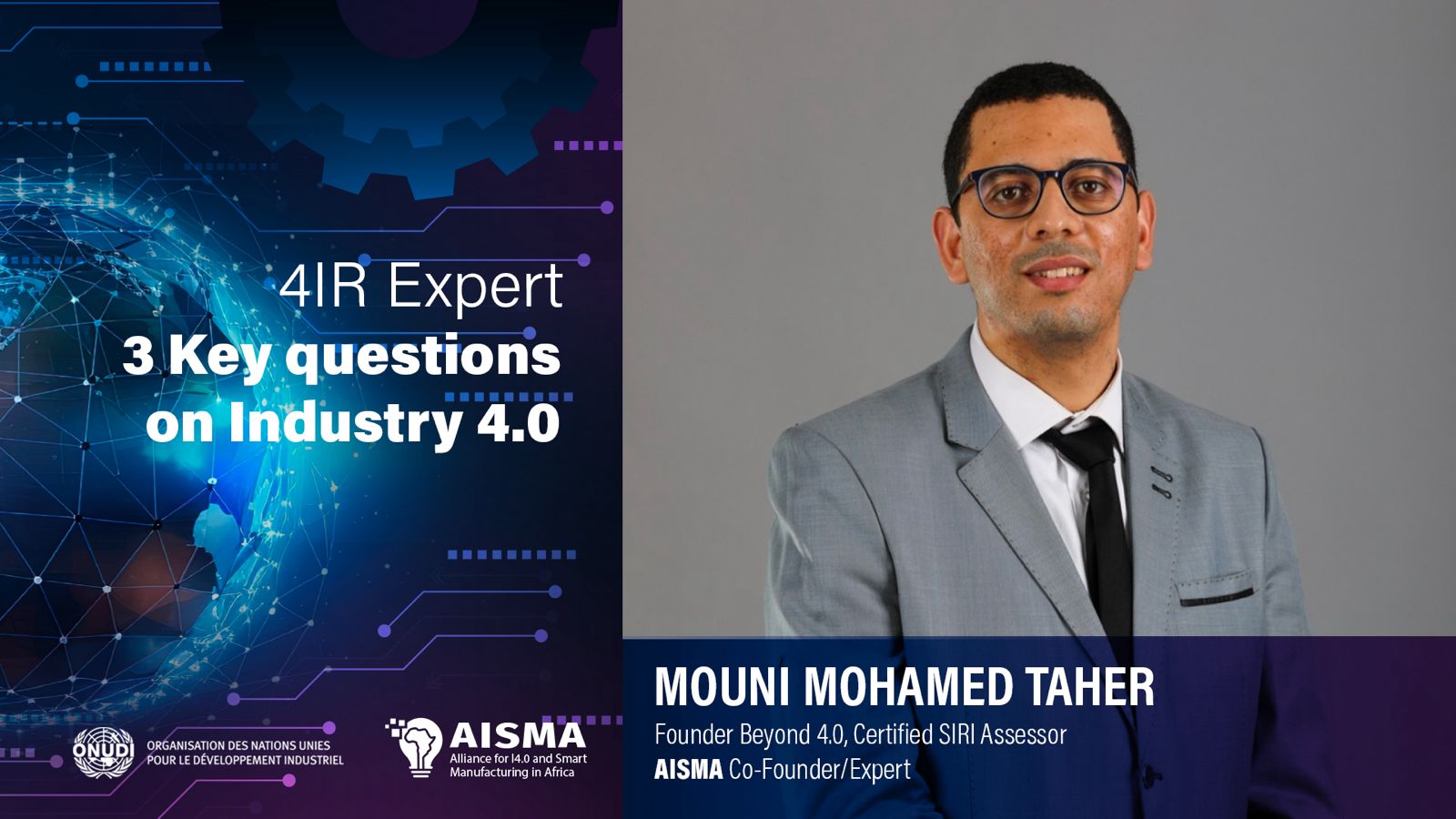 4IR expert: 3 key questions on Industry 4.0 to Eng Mohamed Taher MOUNI ...